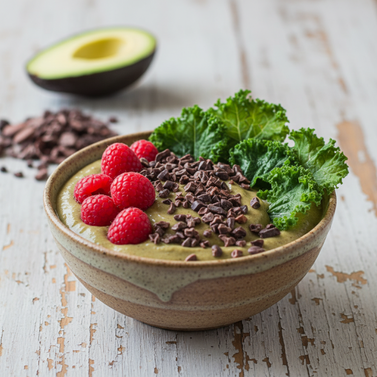 Unlock Your Best Self: The Ultimate Raw Cacao & Avocado Smoothie Bowl ...