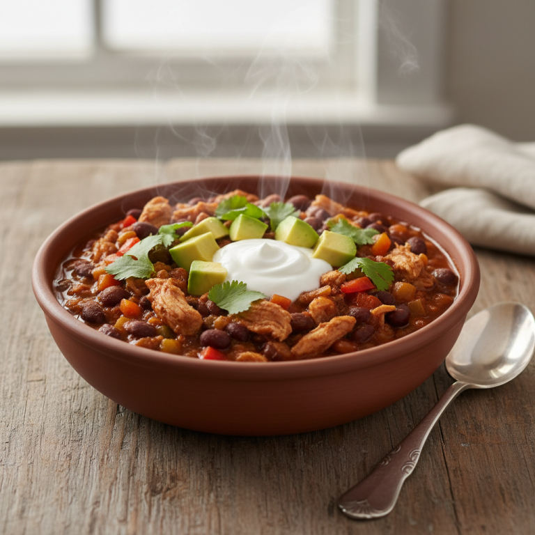 Low-Fat Turkey Chili with Black Beans for Clean Eating: Your Ultimate ...